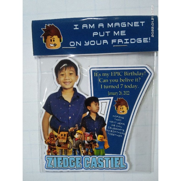 CUSTOMIZED REF MAGNET | Shopee Philippines