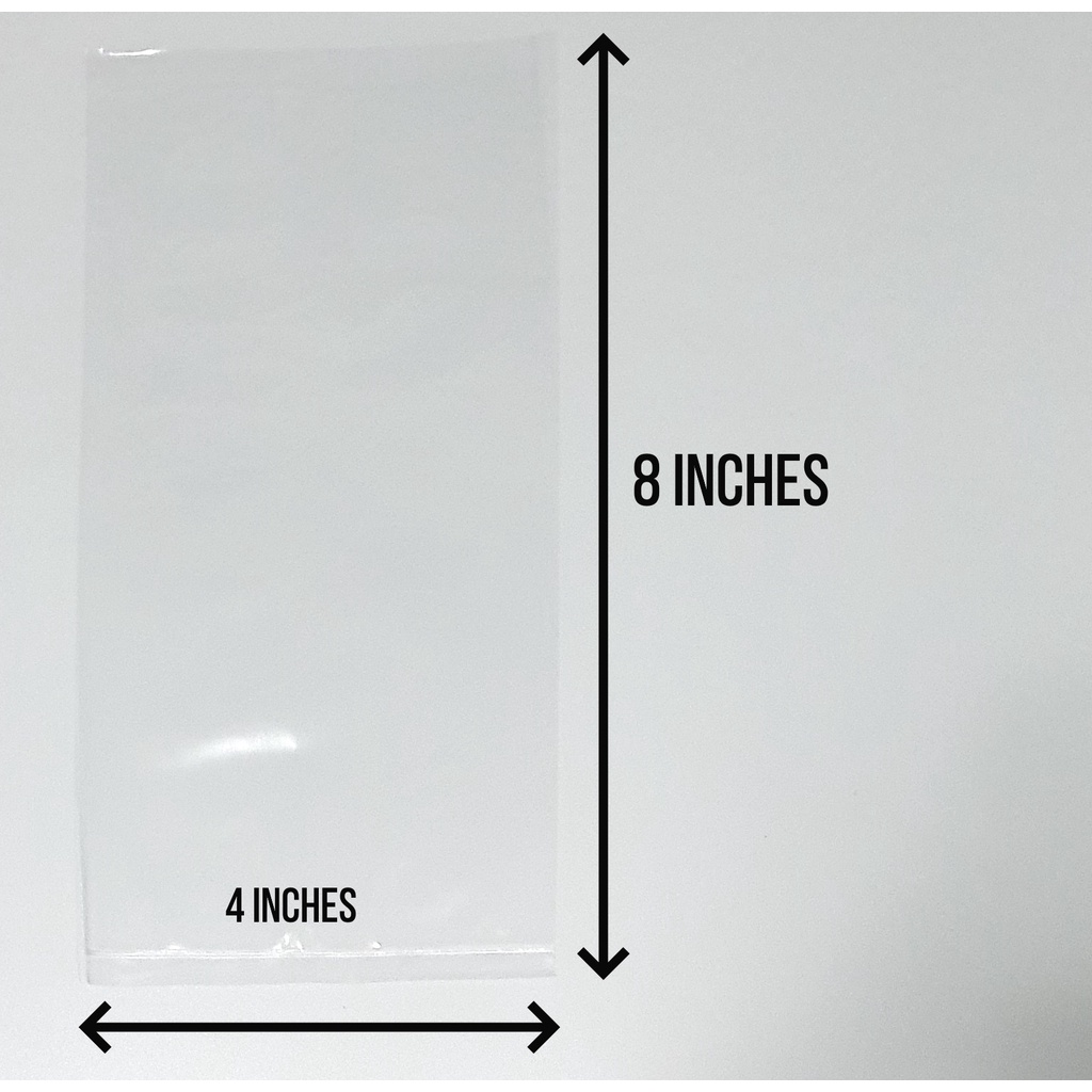 Purity Polypropylene PP Plastic Bags .002 (4x6 / 4x8 / 5x8 / 6x8 / 6x10 ...