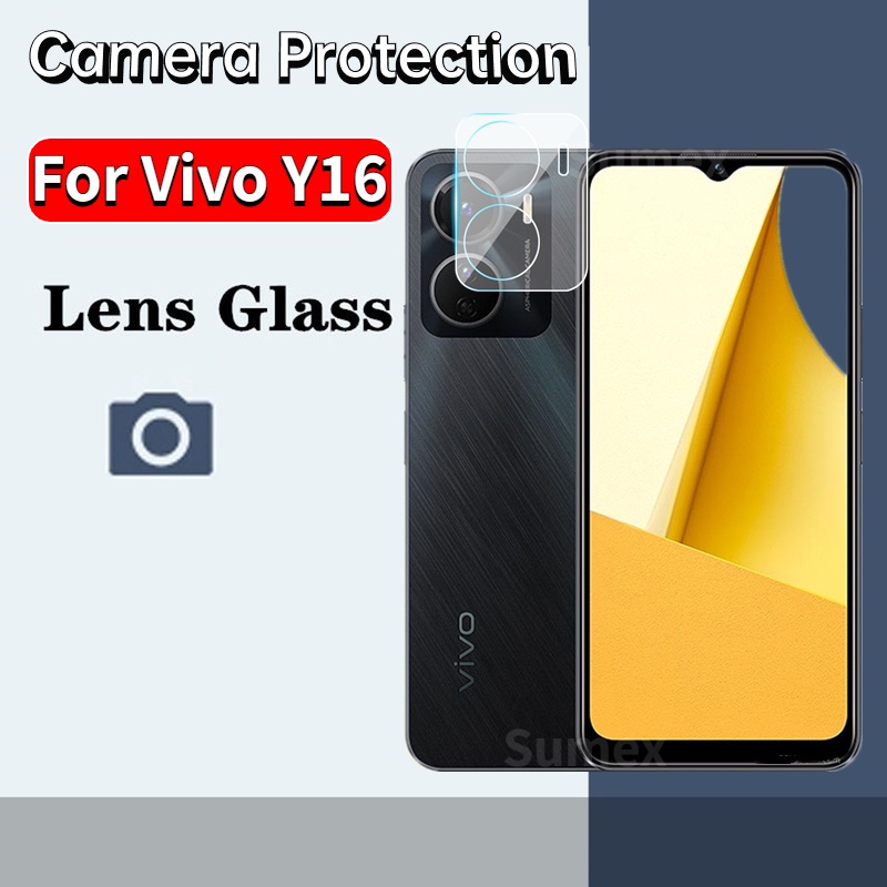 3PCS Tempered Glass 3D Lens Protective Protector for Vivo Y16 Y 16 ...