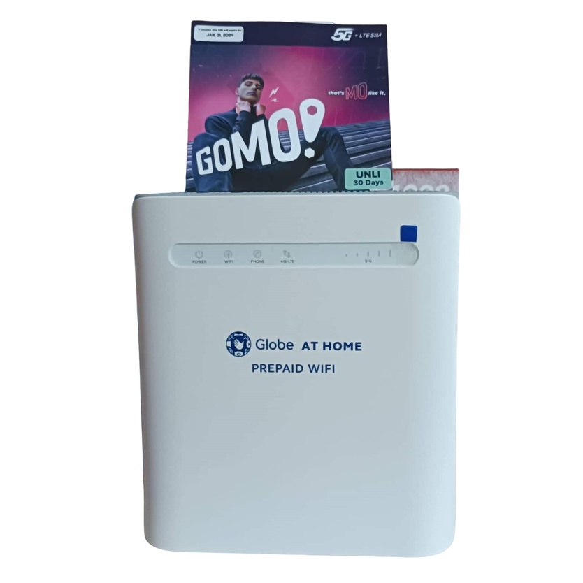 OPENLINE Globe At Home LTE-Advanced Prepaid WiFi CAT7 w/ GOMO! SIM UNLI ...