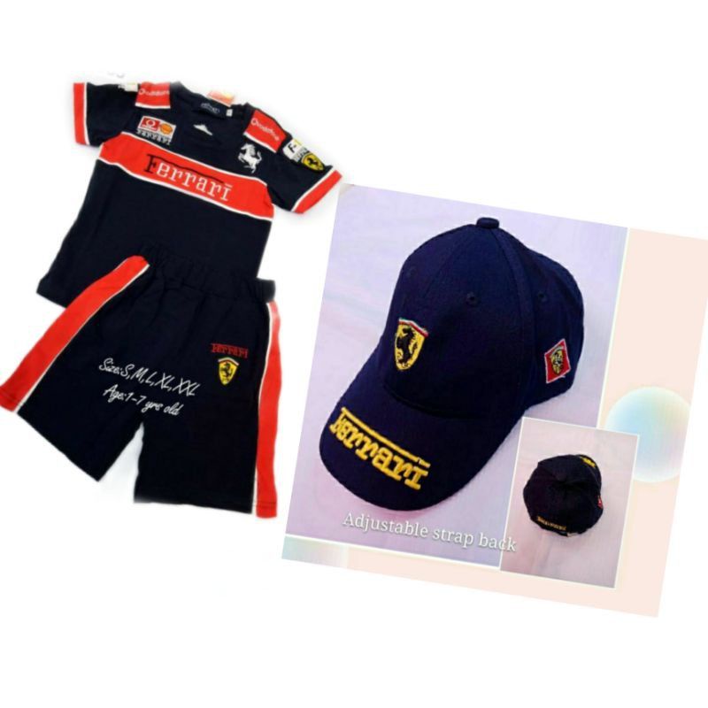 Ferrari Set /Costume for kids | Shopee Philippines