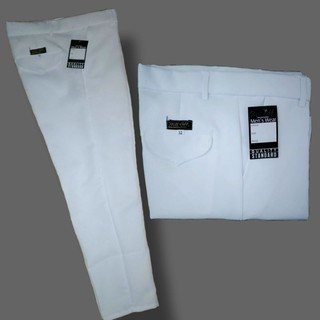 White Pants For Hospital, Seaman, And School Uniform (Semi-Baston ...