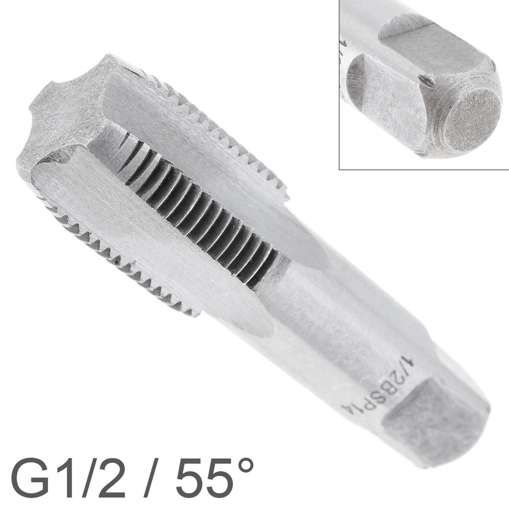 G1/2 55 Degrees High Speed Steel G Thread Tap Attack Pipe Plate Hand ...