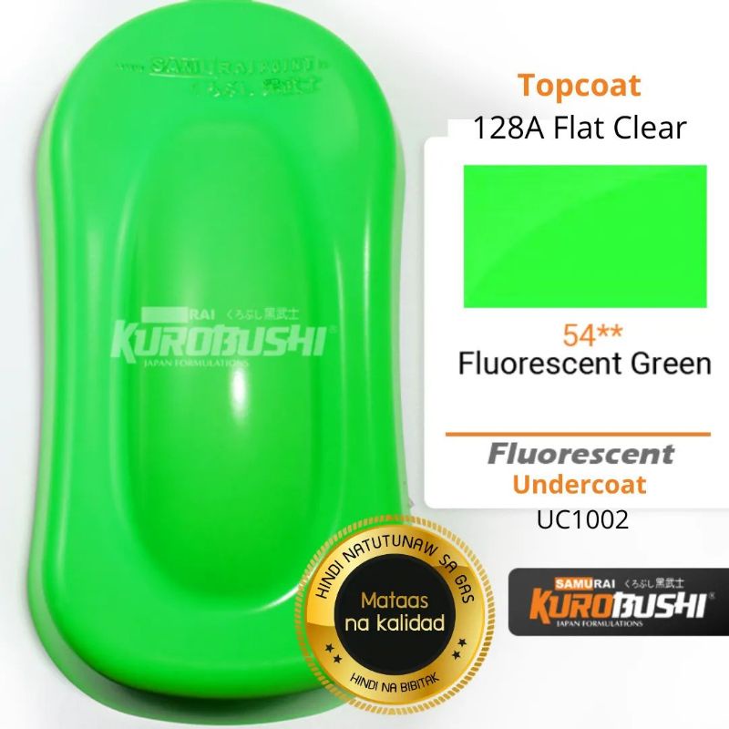 54 Flourescent Green Samurai Spray Paint | Shopee Philippines