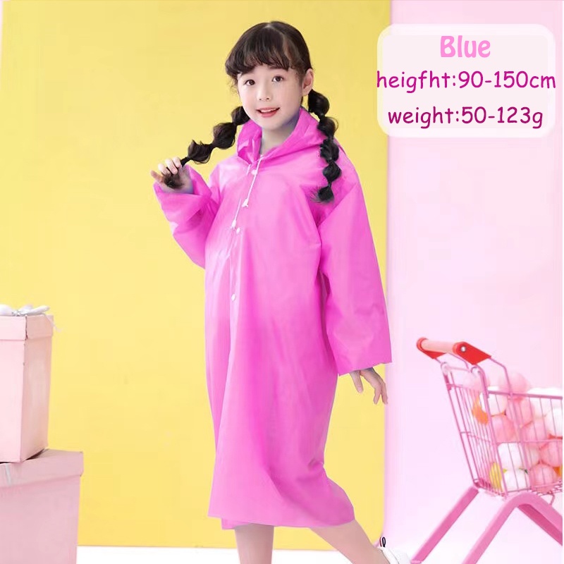 Dinosaur raincoat for kids EVA raincoat for kids/poncho inflatable brim waterproof cartoon ...