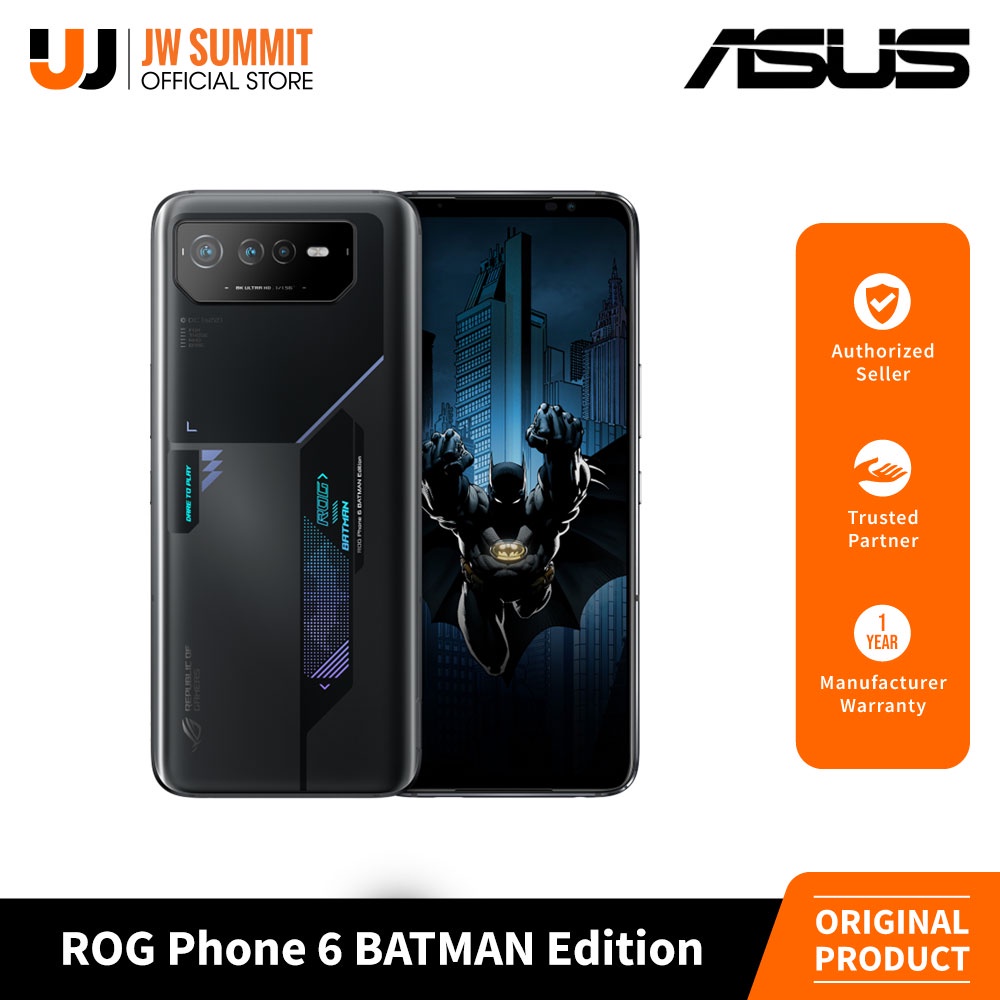 Asus ROG Phone 6 Batman Edition 12+256GB Android 12 5G or 4G DualSIM ...