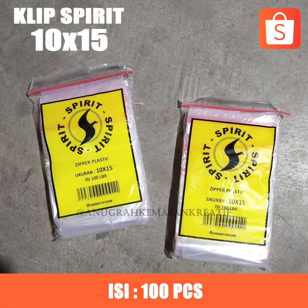 Plastic Spirit Clips 10x15 Zipper Contains 100 Pcs | Shopee Philippines
