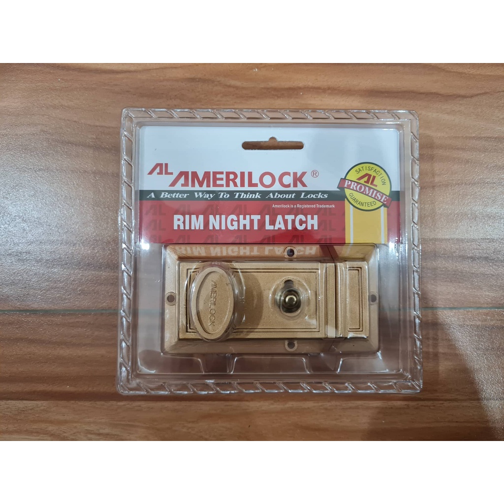 Amerilock Rim Night Latch AL564 for Gate (per pc) | Shopee Philippines
