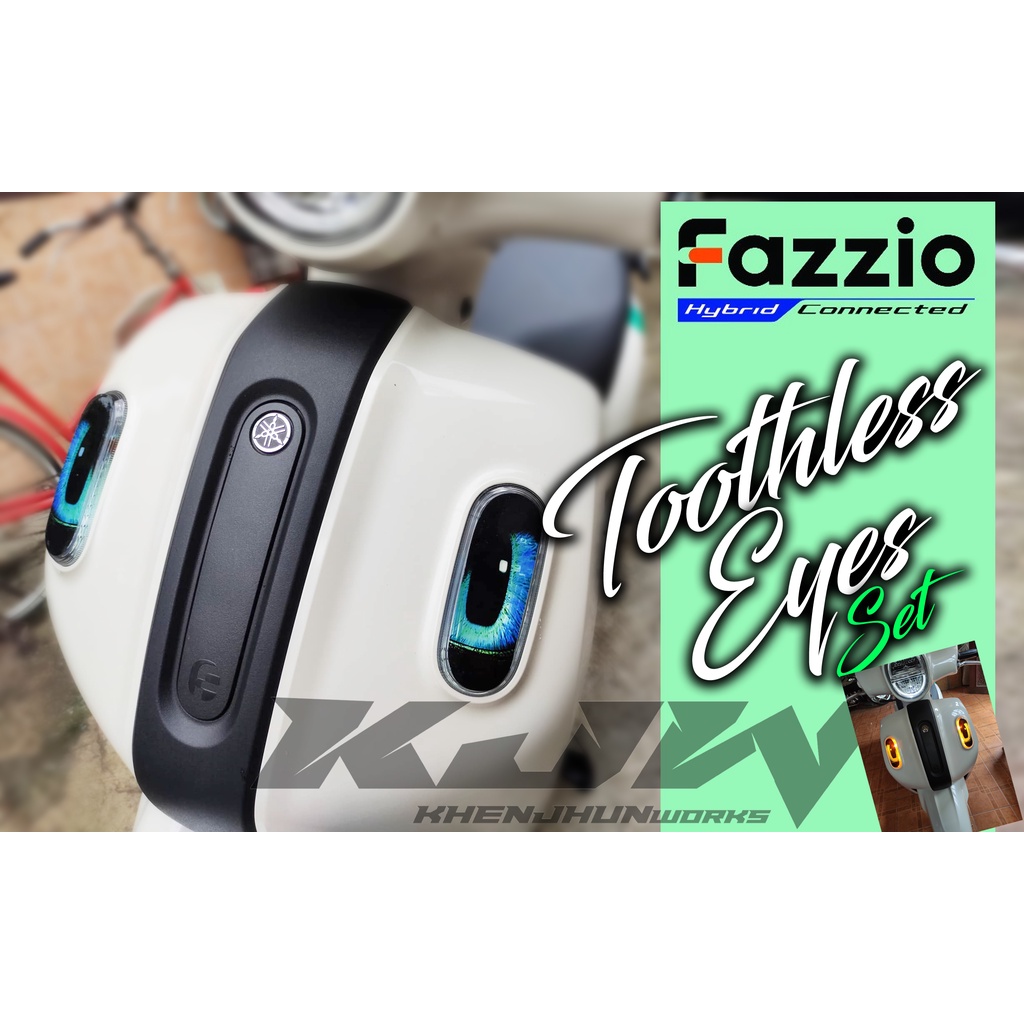 Yamaha Fazzio 125 Toothless Eye design | Shopee Philippines