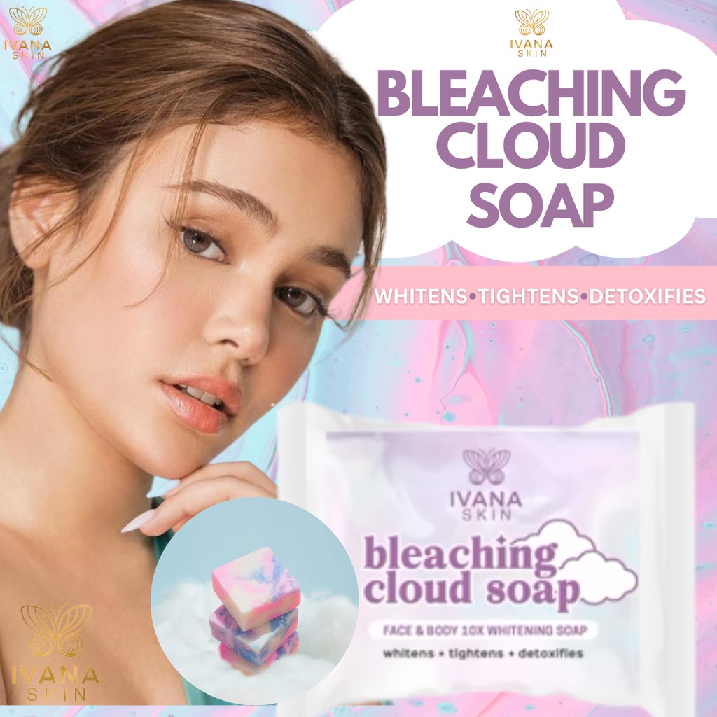 IVANA SKIN BLEACHING CLOUD SOAP | BRIGHTENING MICRO PEELING | IVANA ...