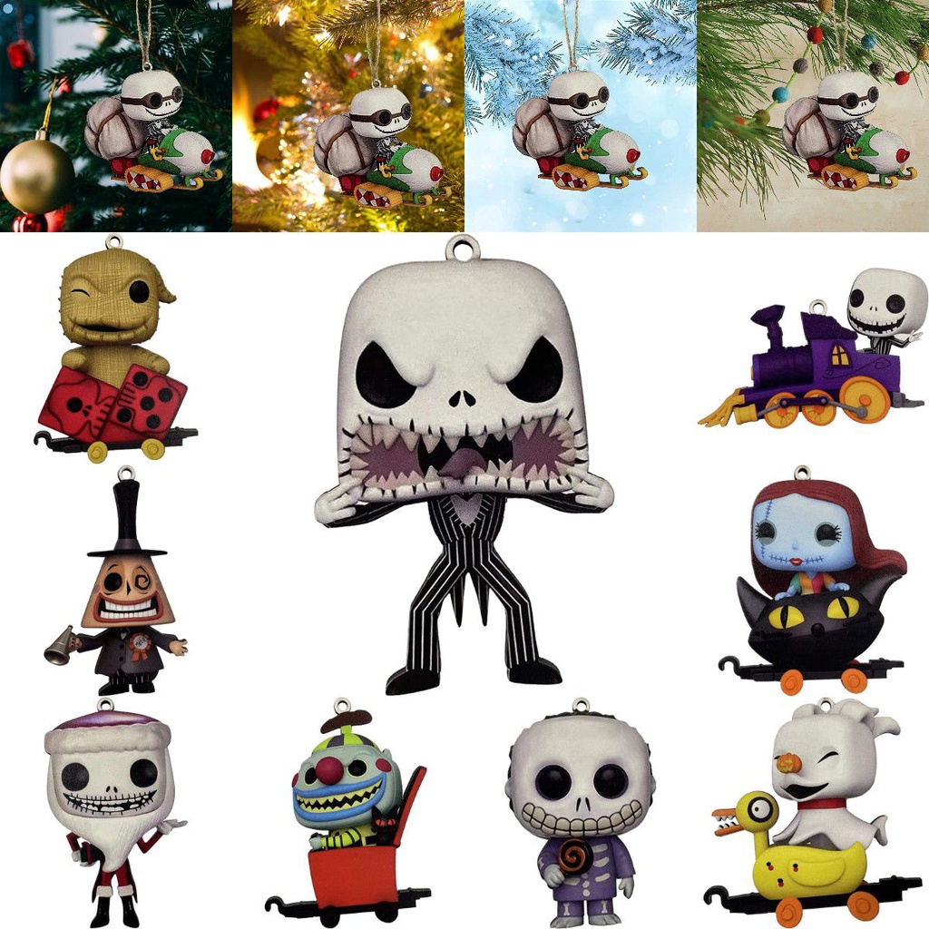 Nightmare The Unique Before Christmas Jack Sally Xmas Tree Decoration ...