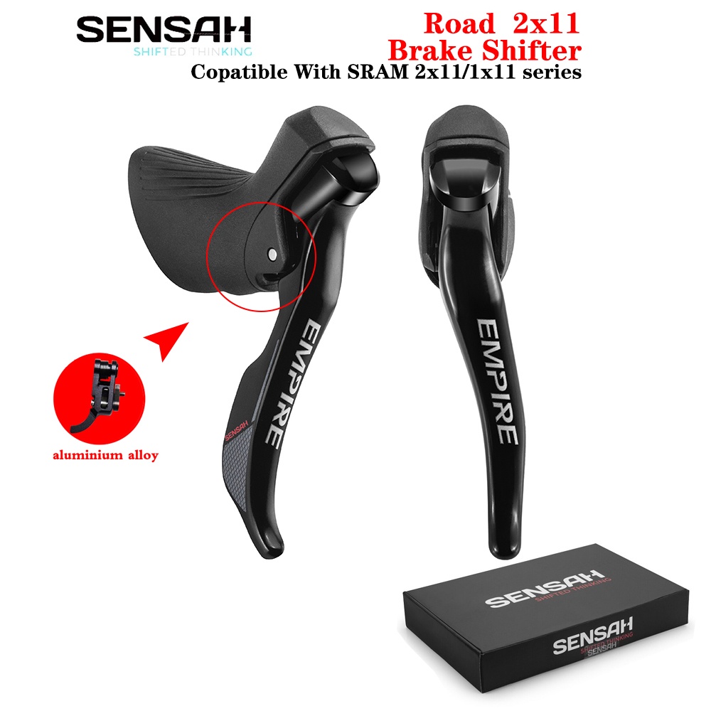 Sensah Empire 2x11 speed, 22S road group, gear shift+rear demister ... Sensah Empire 2x11 speed, 22S road group, gear shift+rear demister ...
