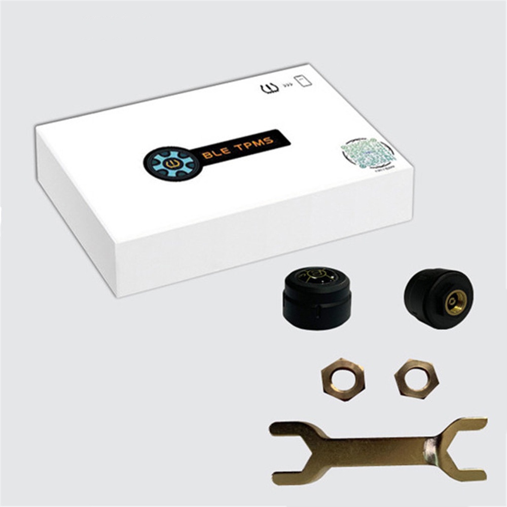 ☫Bluetooth 5.0 Auto Real Time Motorcycle Tires Pressure Sensors Android ...