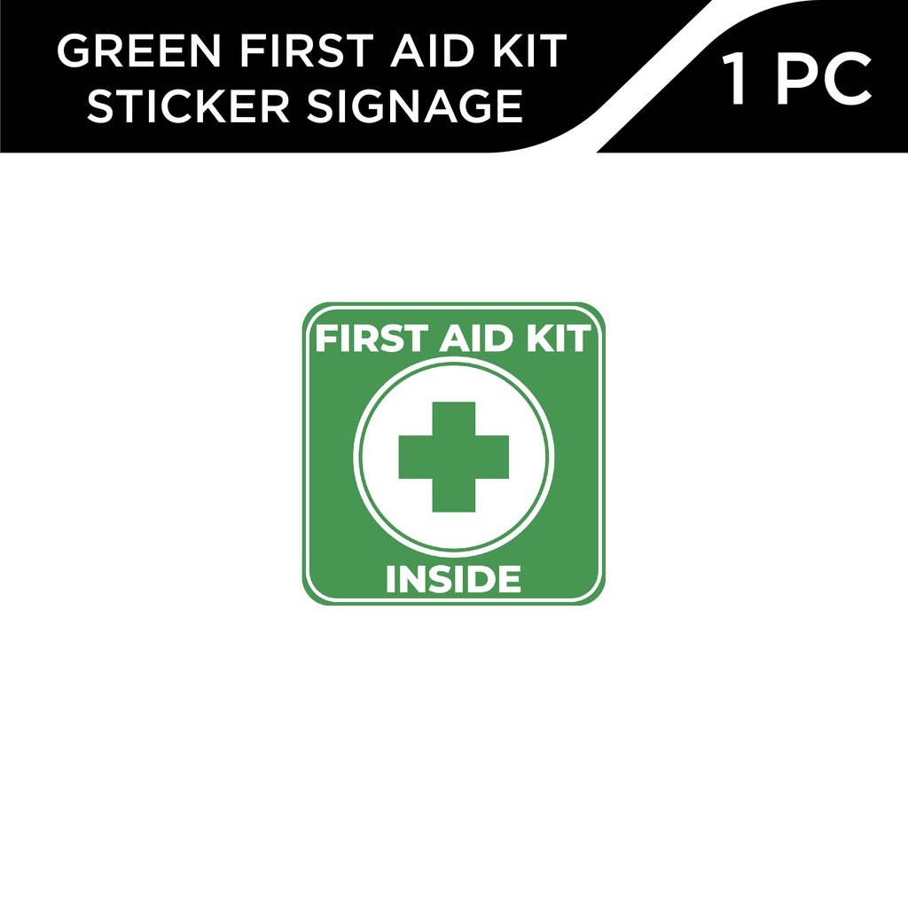 Dsign First Aid Kit Signages l Signages Vinyl Sticker l waterproof l ...