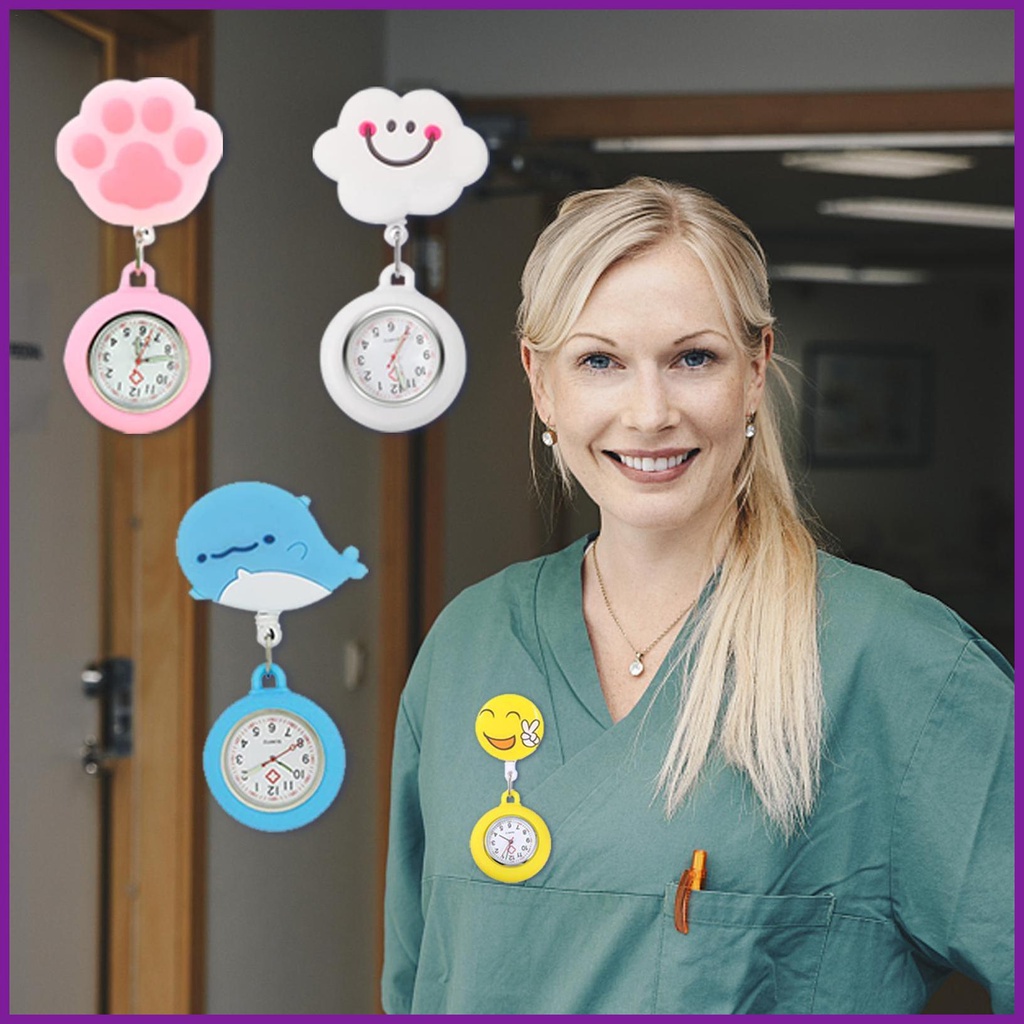 Nurse Fob Watch Vintage Pocket Watch Lapel Watch for Nurses Doctors ...