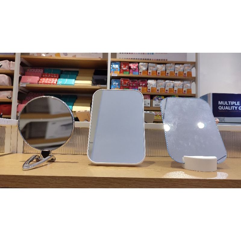 MINISO TABLE MIRROR (3 TYPES) | Shopee Philippines