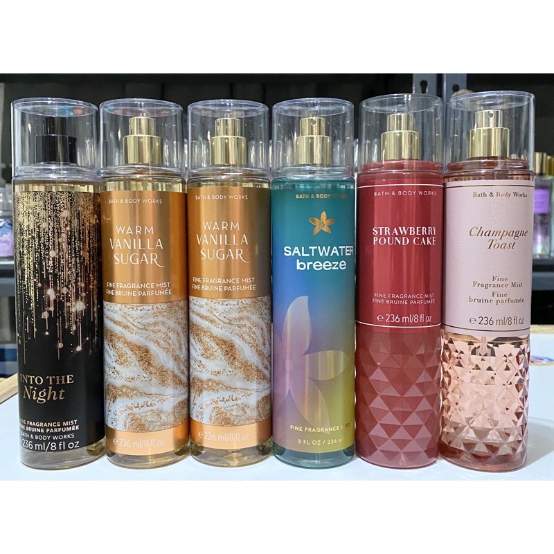 bath & body works mist set 236ml | Shopee Philippines