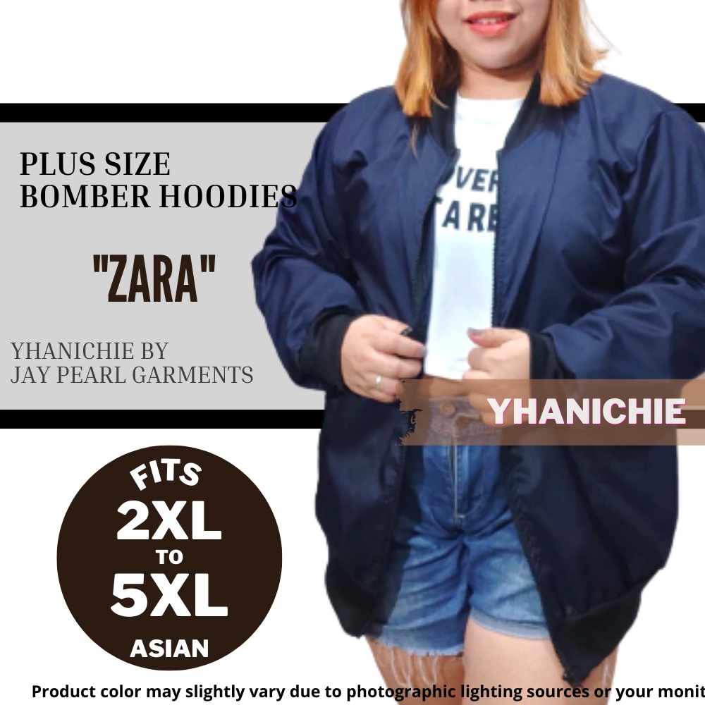 ZARA: Plus Size Bomber Jacket fits 2XL-5XL | Shopee Philippines