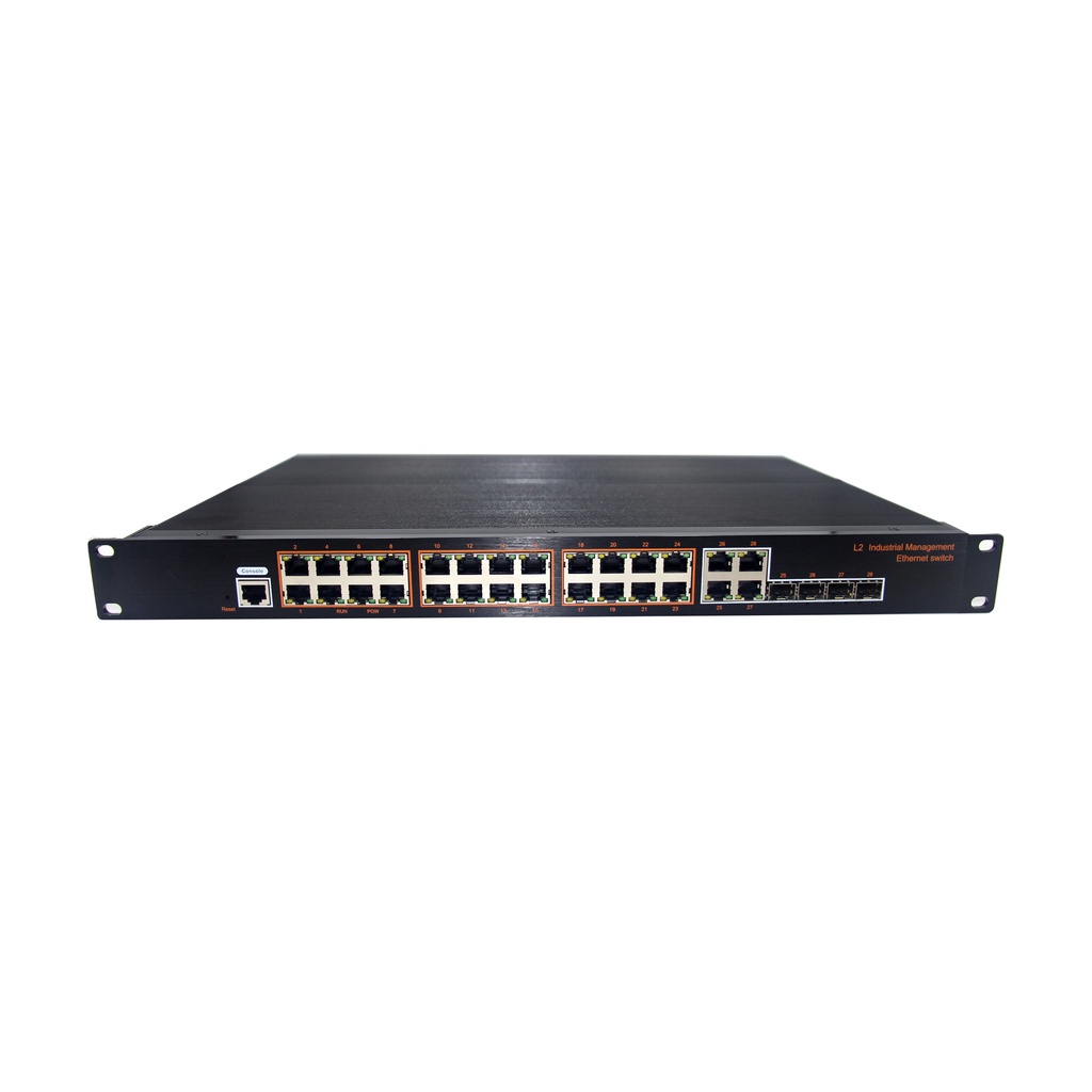 Industrial Grade Ethernet Net Core Switch 40k Mega SFP+/ 24 Electric ...
