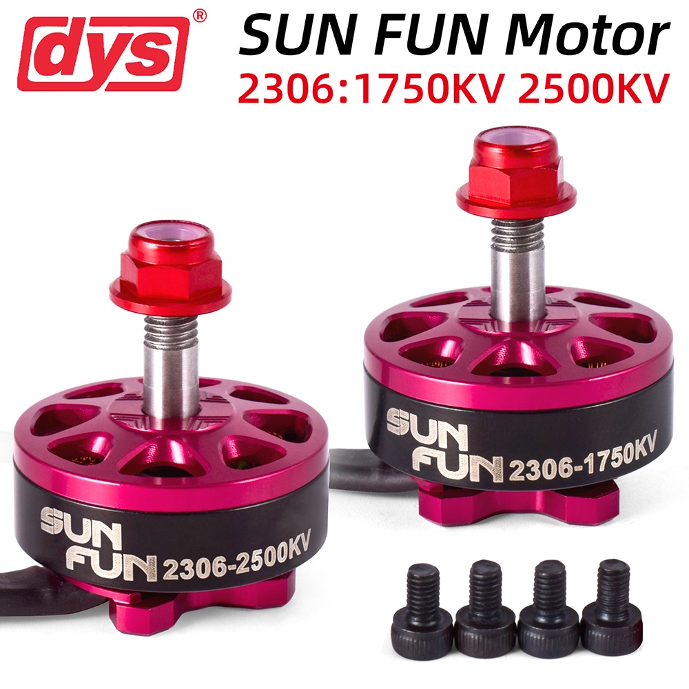DYS FPV Racing Drone Brushless Motor 2306 DIY RC Motors 4-5S CW Thread ...