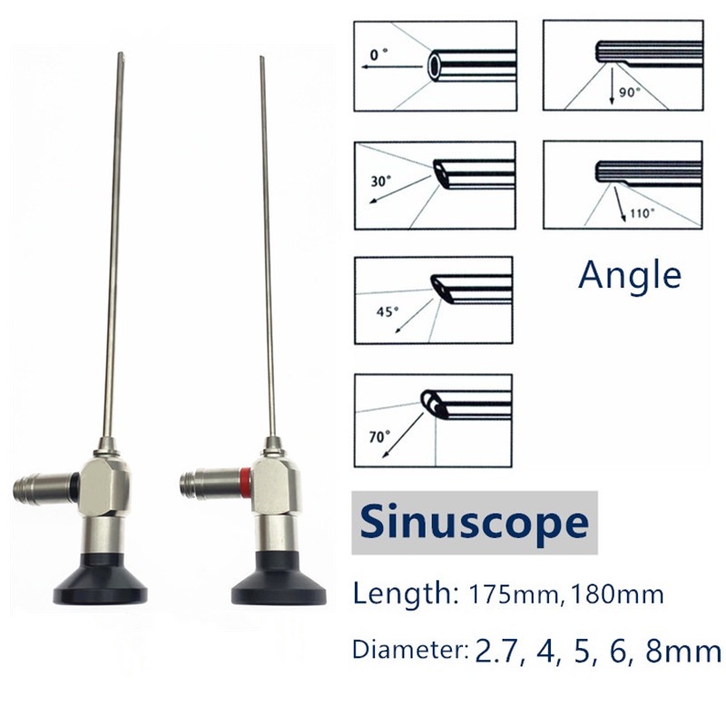 HD Surgical Industrial Rigid Endoscope Sinusoscope 2.7 8mm 30 70 0 ...
