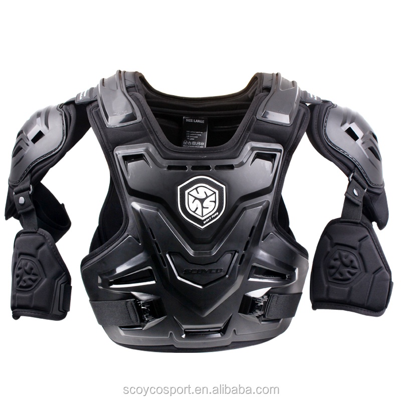 SCOYCO Motorcycle Armor Chest/Elbow/Shoulder/Waist Protector Armor Gear ...