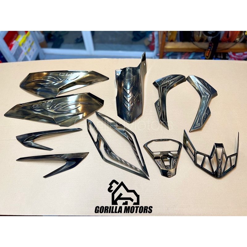 Ancient Gold Garnish Set for Honda Click 125/150 (CLEARANCE SALE ...