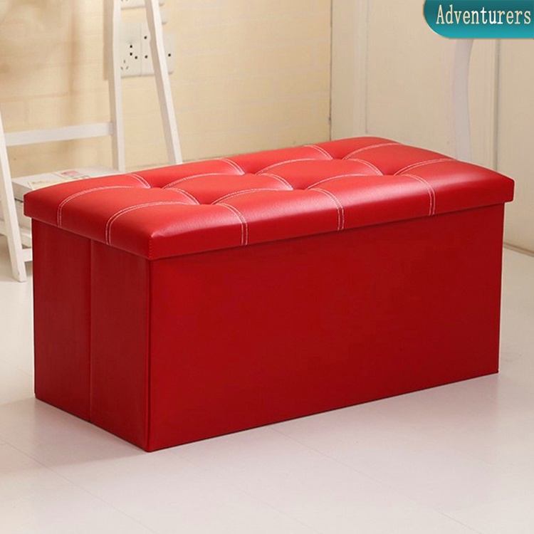 Adventurers Space Saver Rectangular Folding Sofa Storage Box Chair ...