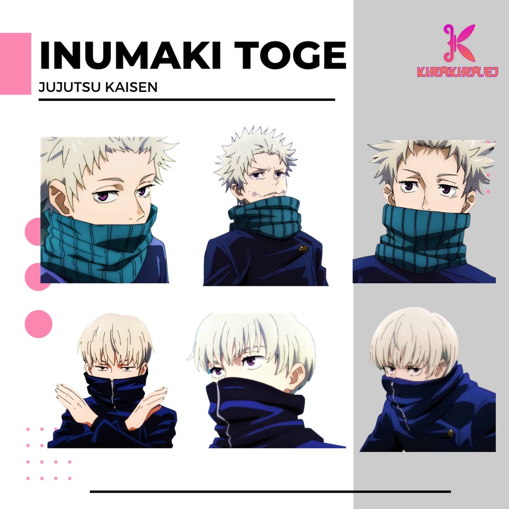 STICKER Inumaki Toge Sticker | Jujutsu Kaisen | Water Proof Vinyl Anime ...