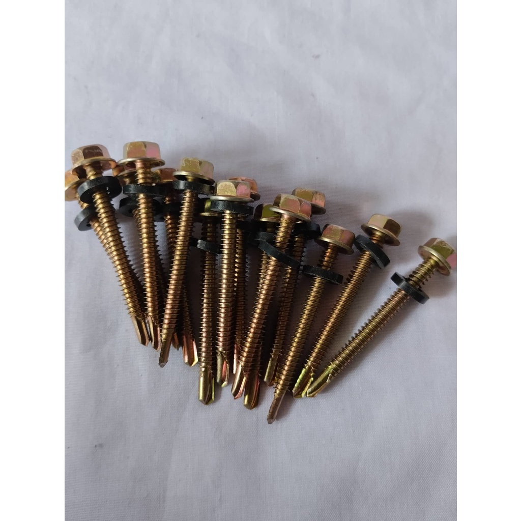 100pcs Tex Screw for metal and wood | Shopee Philippines