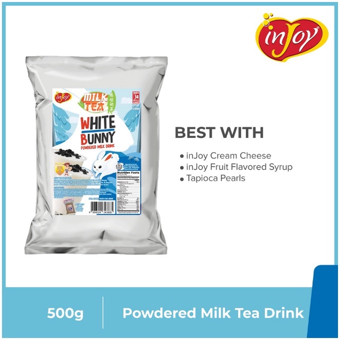 inJoy White Bunny Milk Tea | Tastes like White Rabbit | Milk Tea Powder ...