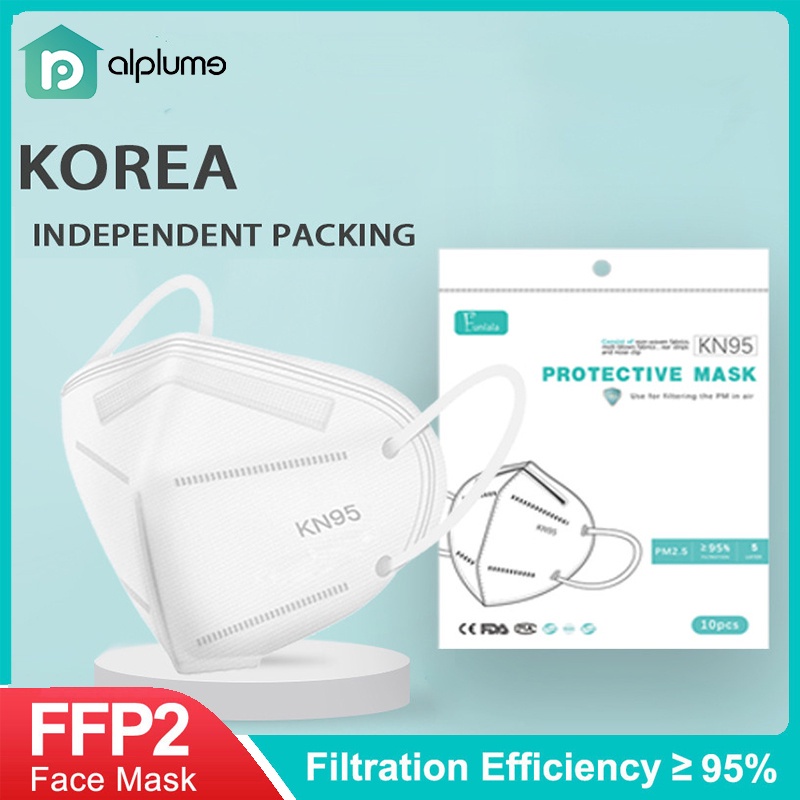 Alplume KN95 Mask Original kn95 mask fda approved face mask Washable ...