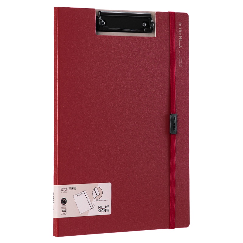 Deli NS180 NuSign A4 Vertical Clipboard 2.0mm [79NS180] | Shopee ...