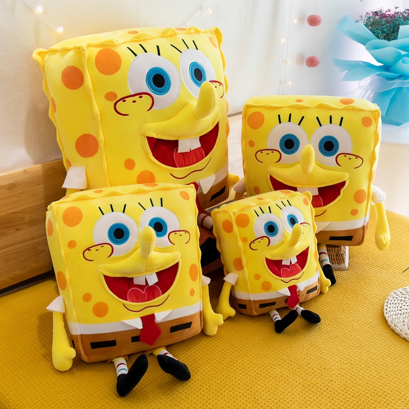 Sponge Bob With Long Nose 3D Stuffed Toys | Shopee Philippines