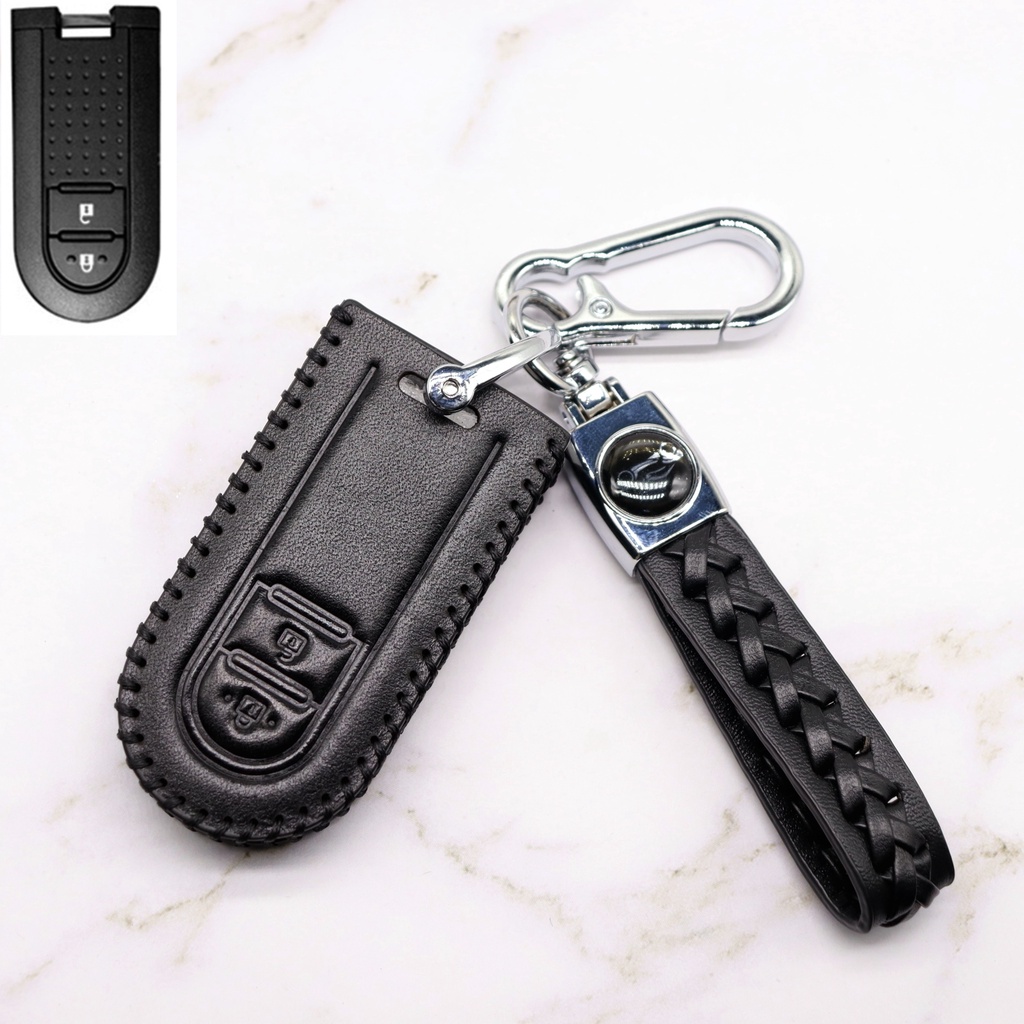Perodua Bezza / MYVI / Aruz Keyless Remote Car Key leather Cover Case ...