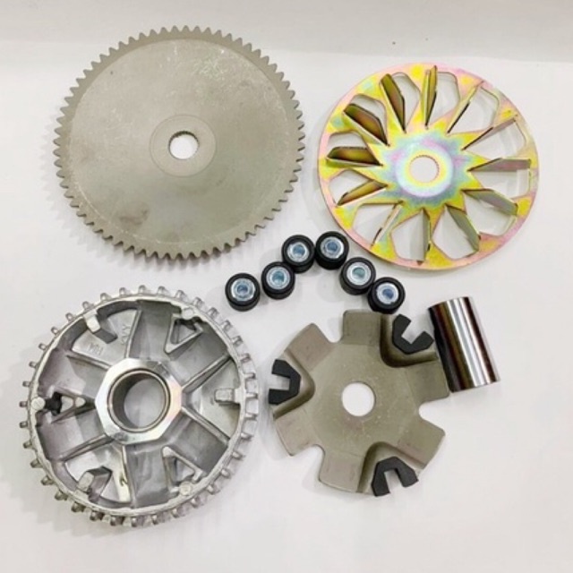 motorcycle pulley set Beat( carb ) | Shopee Philippines