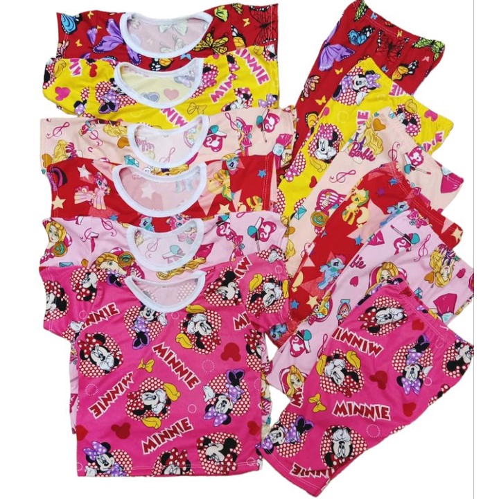 Terno pajama Boy and Girl free size fit up 12 months 6 pair | Shopee ...
