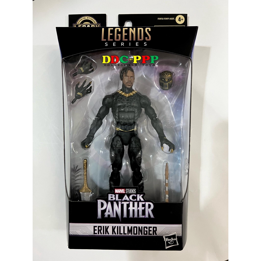 MARVEL LEGENDS ERIK KILLMONGER - BLACK PANTHER - LEGACY COLLECTION 6 ...
