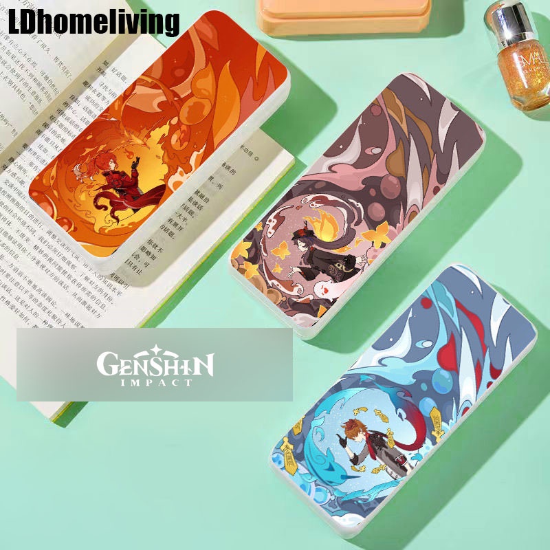 Genshin impact glasses case raiden shogun kazuha hutao xiao Watercolor ...