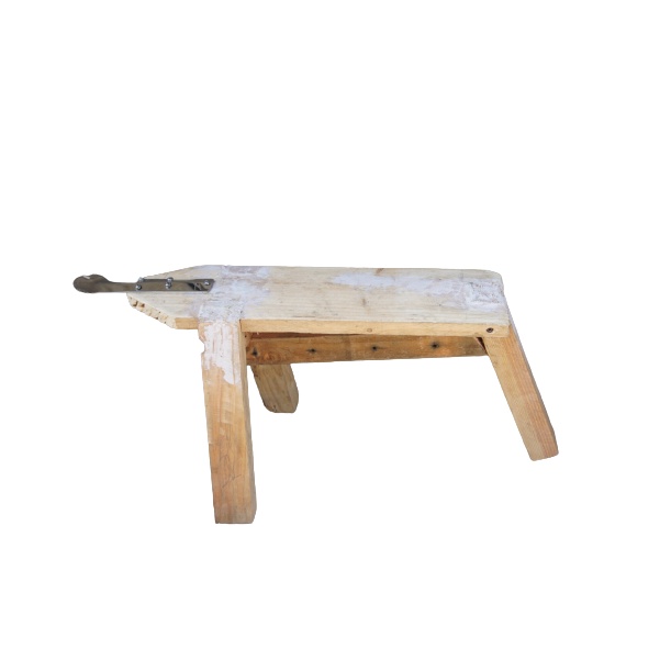 COCONUT GRATER\PANG KAYOD NG NIYOG STAINLESS BLADE MANUAL WOOD STAND ...