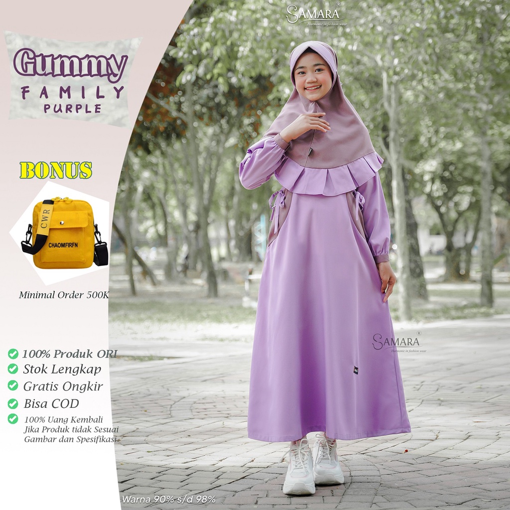 Gamis For Girls Syari Kids Latest Model Simple Teenage Age Brand Samara ...