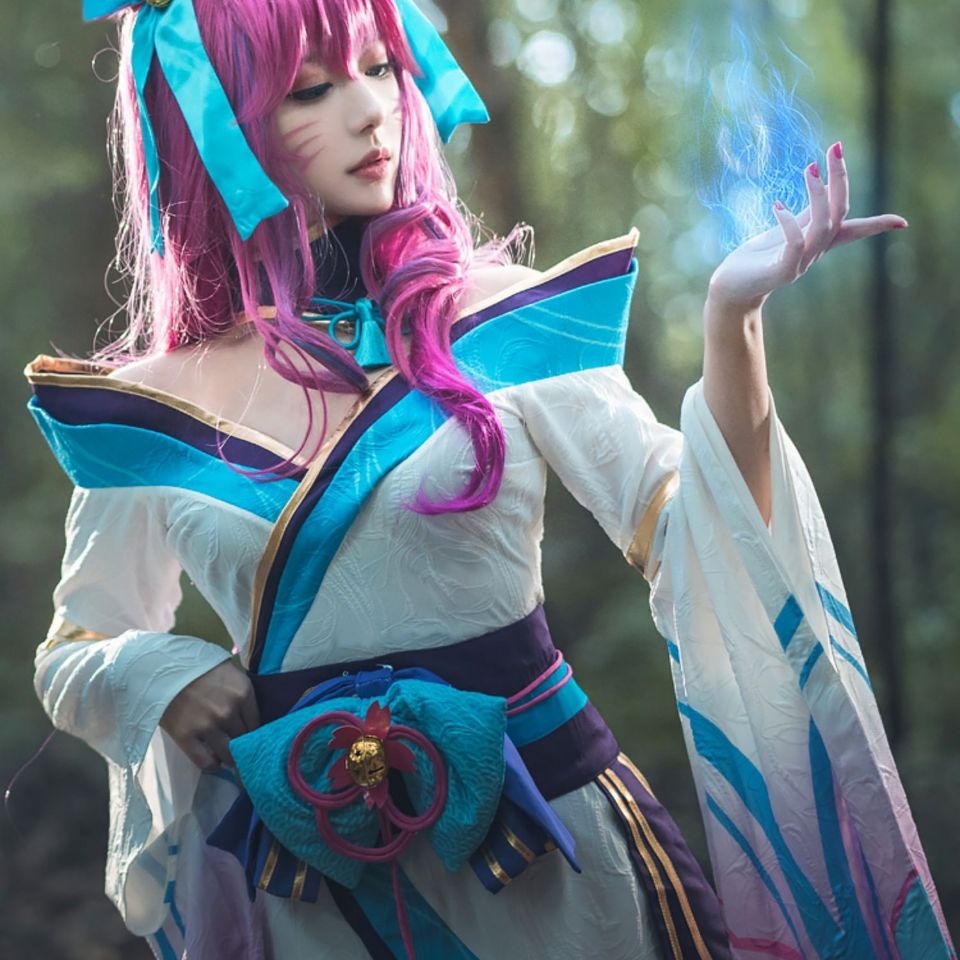[League of Legends] LOL League of Legends Ali cosplay Costume Female ...