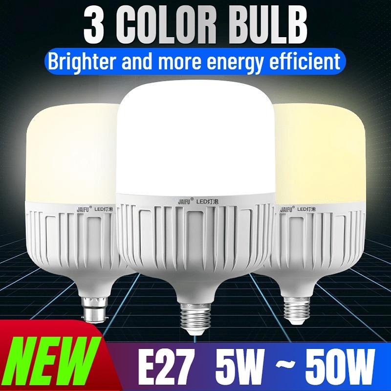 E27 LED bulb light for room LED light bulb Tri color bulb light ceiling ...