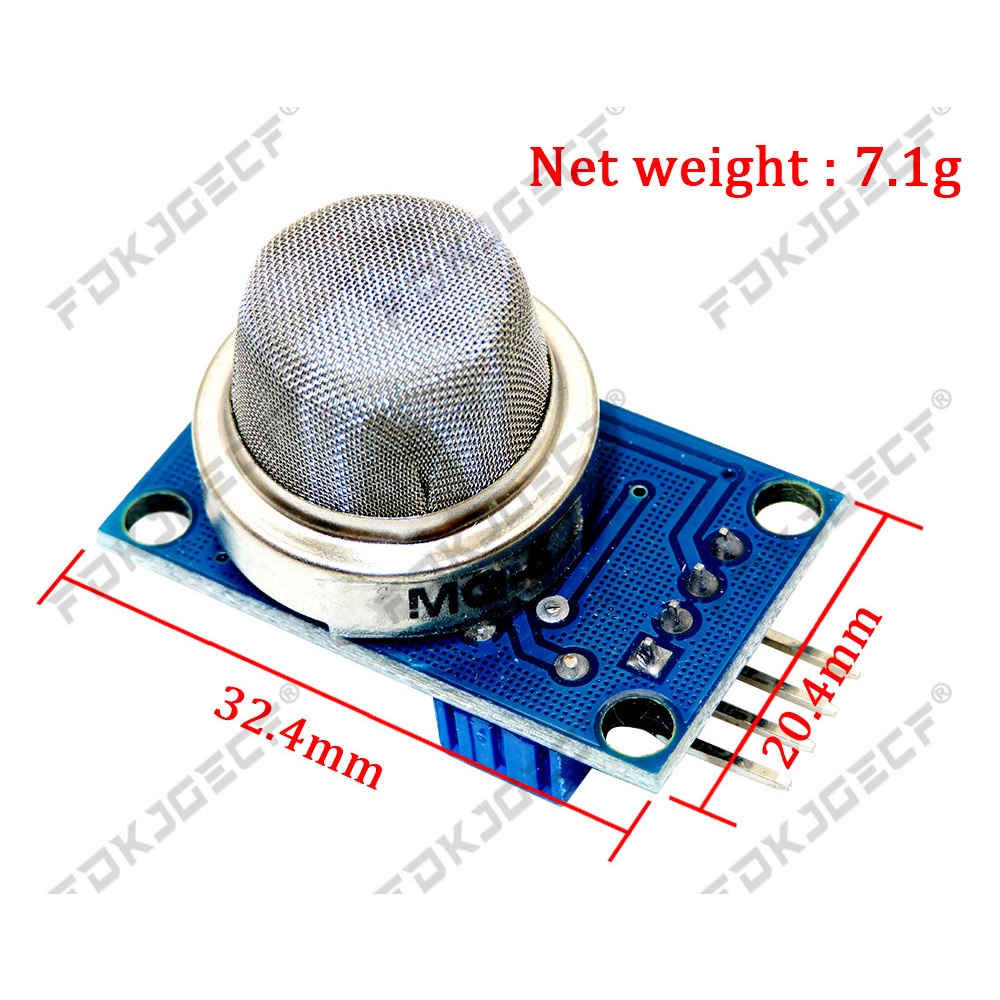 MQ-5 Methane Natural Gas Sensor Shield Liquefied Electronic Detector ...