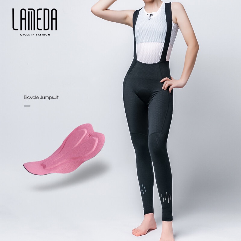 LAMEDA Professional Cycling Shorts For Women Bicycle Bib Spring Summer Autumn Long Pants MTB ...