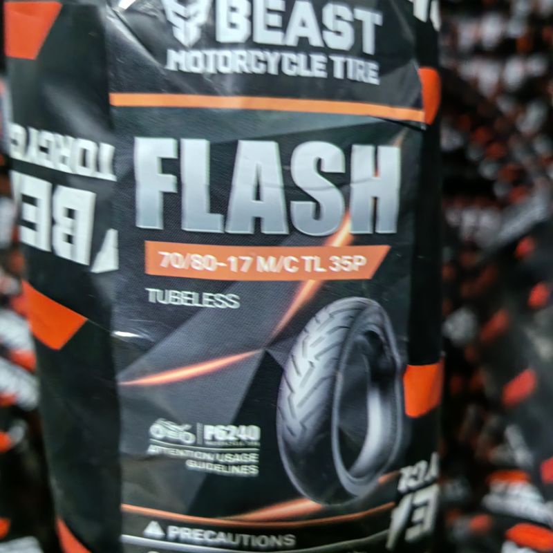 BEAST FLASH-P6240 T/L 70/90/17 80/90/17 70/80/17 80/80/17 90/80/17 100 ...