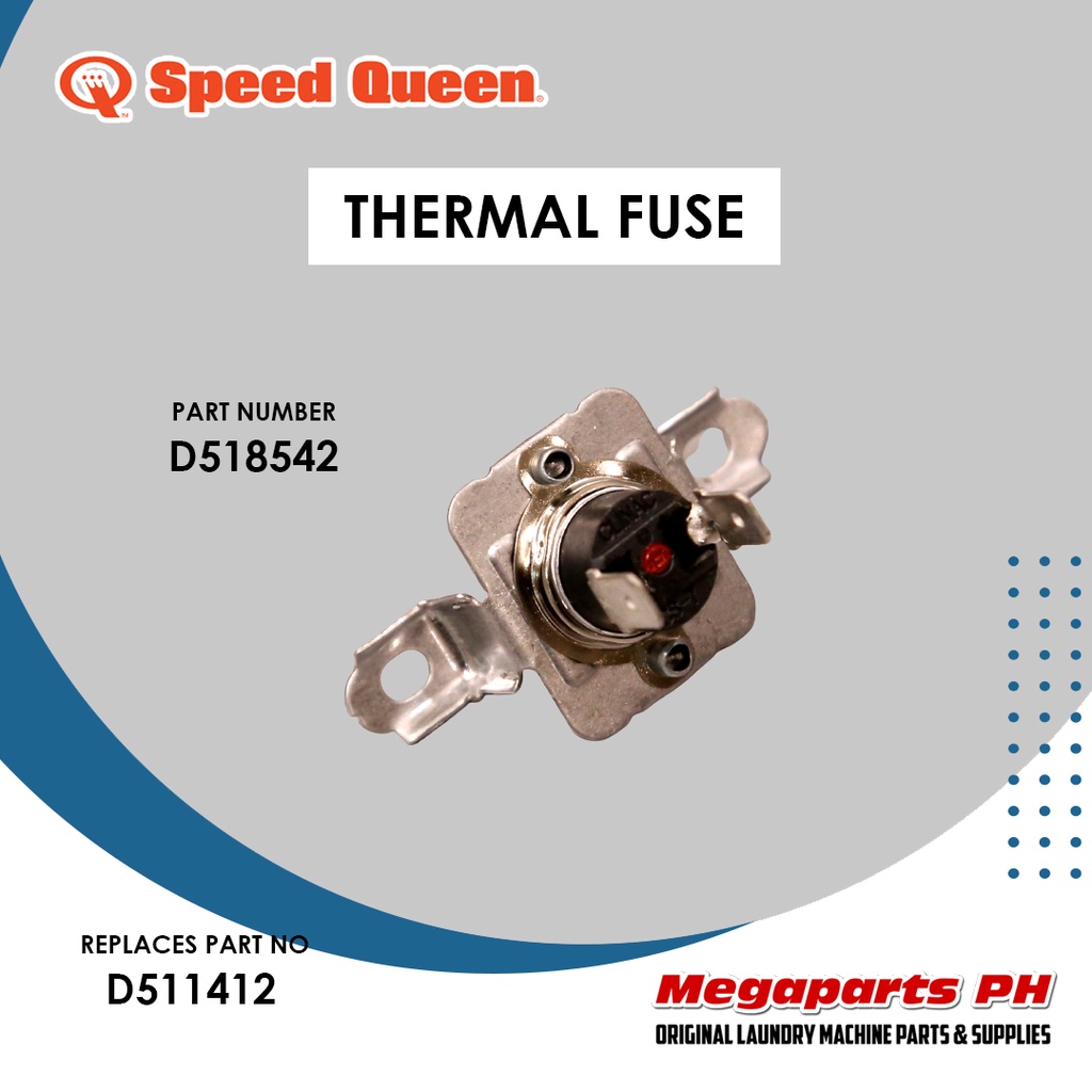 Speed Queen Thermal Fuse for Electric Dryer (Genuine Parts) #D518542 ...