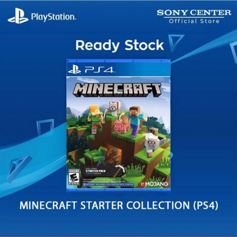 Ps4 MINECRAFT STARTER PACK SONY OFFICIAL REG 3 | Shopee Philippines
