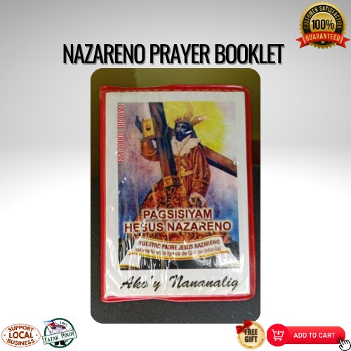 Nazareno novena prayer (pagsisiyam hesus nazareno booklet) | Shopee ...