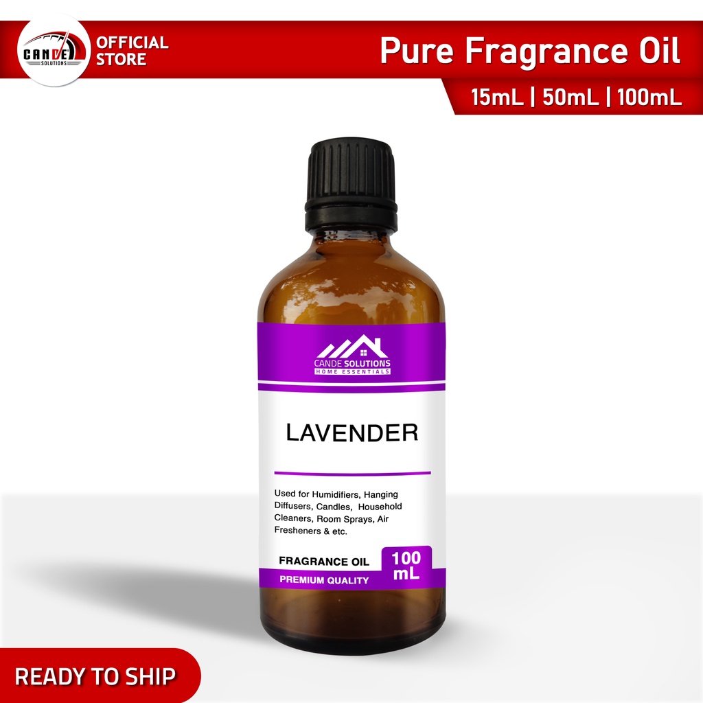 Lavender Fragrance Oil (Pure) for making Candles, Hanging Diffusers ...